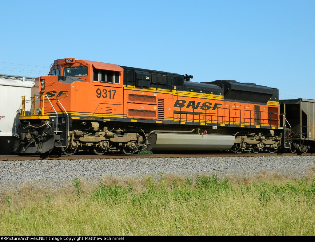 BNSF 9317 - DPU